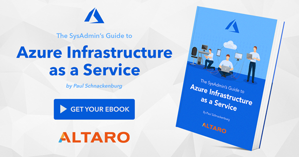 FREE eBook – The SysAdmin Guide to Azure Infrastructure as a Service – UseIT | Roman Levchenko