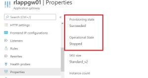 How to stop Azure Application Gateway – UseIT | Roman Levchenko